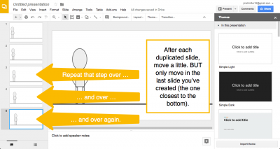 Learning in motion: EASY stop-motion animation with Google Slides ...