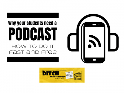 Why your students need a podcast: How to do it fast and free - Ditch ...