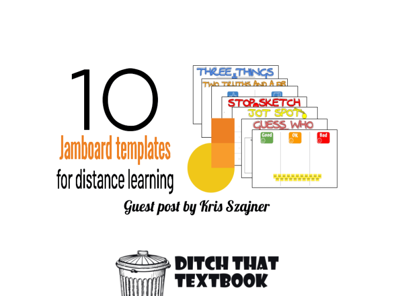 10 Jamboard templates for distance learning - Ditch That Textbook