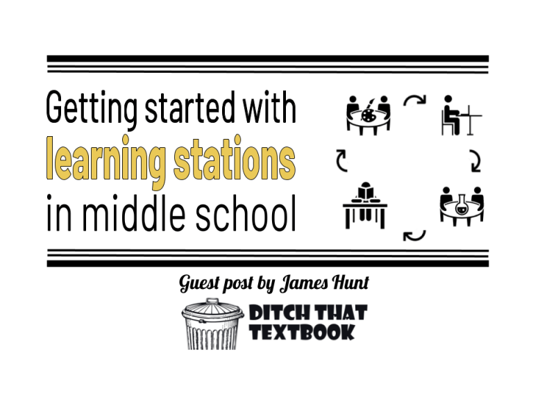 Getting Started With Learning Stations in Middle School