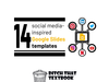 Social Media Google Slides Templates Include Facebook Instagram