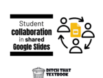 Student collaboration in shared Google Slides - Ditch That Textbook