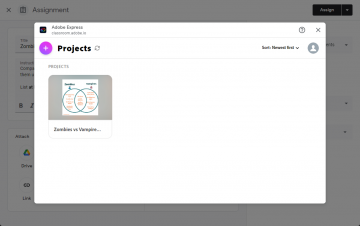 How to use Google Classroom add-ons with Adobe Express