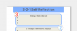3-2-1 Self Reflection Template - Ditch That Textbook