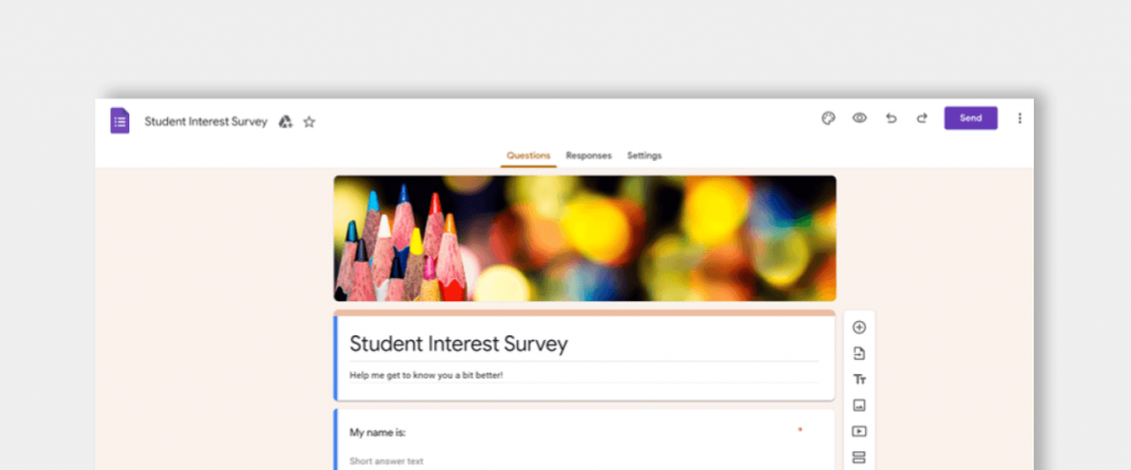 Student Interest Survey Template - Ditch That Textbook