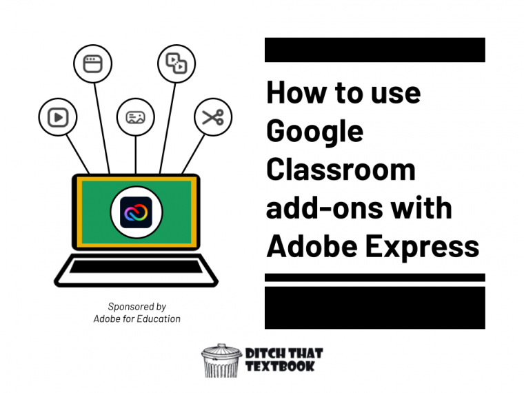 How To Use Google Classroom Add ons With Adobe Express