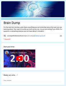 15 Google forms templates for teachers and students - Ditch That Textbook
