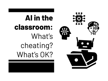 AI in the classroom: What's cheating? It's complicated ...
