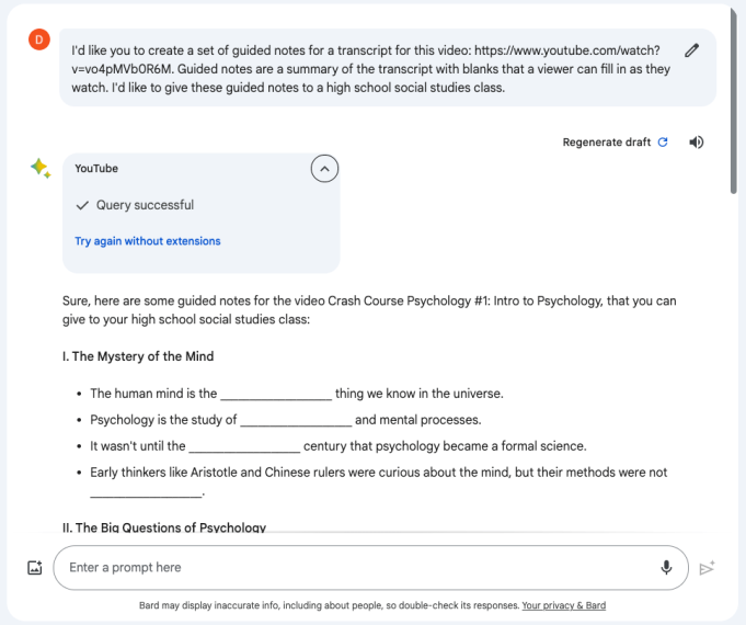 How to Generate Guided Notes for Videos with AI