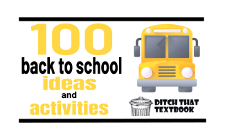 100 Back to School Activities Ideas for Middle and High School