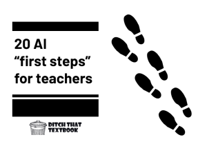 AI for Educators Book By Matt Miller - Ditch That Text Book