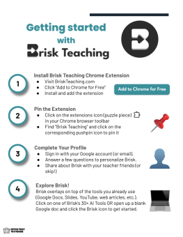 Create Lesson Plans, Quizzes, & Presentations Quickly With Brisk