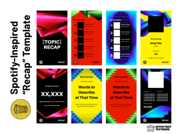 Free Spotify Wrapped Template + Class Activities 2024 - 2025