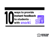 10 ways to provide instant feedback to students - Ditch That Textbook
