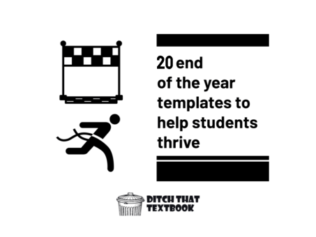 20 end of year templates to help students thrive - Ditch That Textbook
