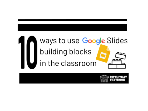 10 ways to use Google Slides building blocks in the classroom - Ditch ...